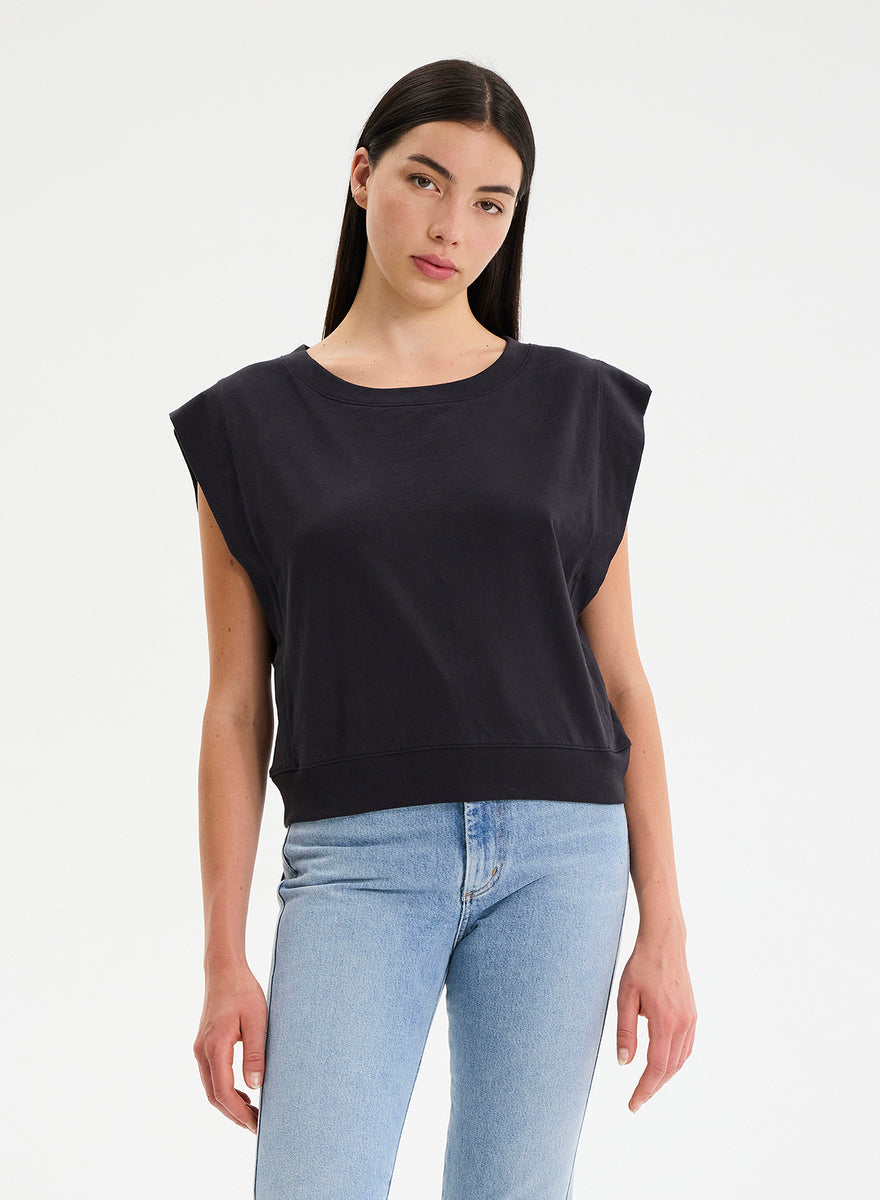 NATHALIE - Open Sleeve Top – CHRLDR.COM