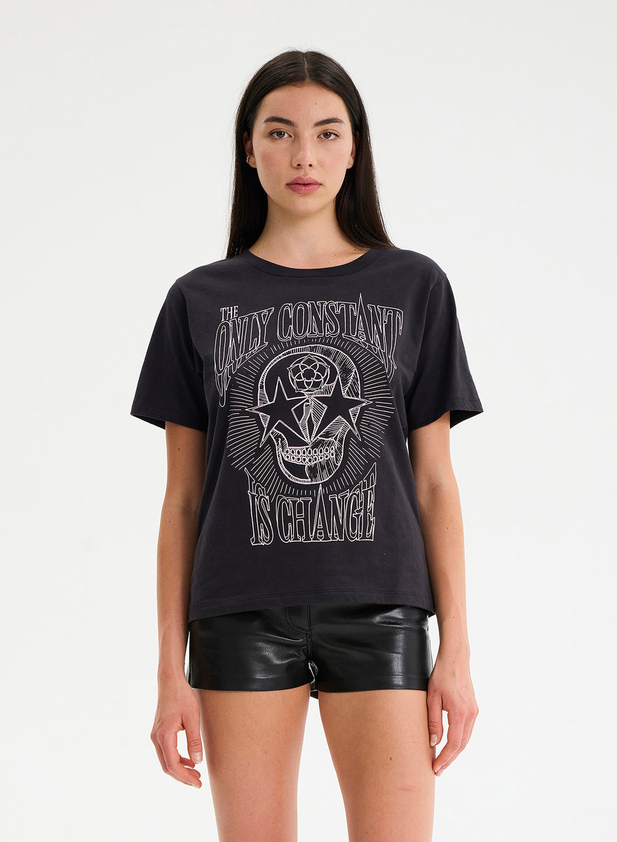 THE ONLY CONSTANT IS CHANGE - Wide T-Shirt – CHRLDR.COM